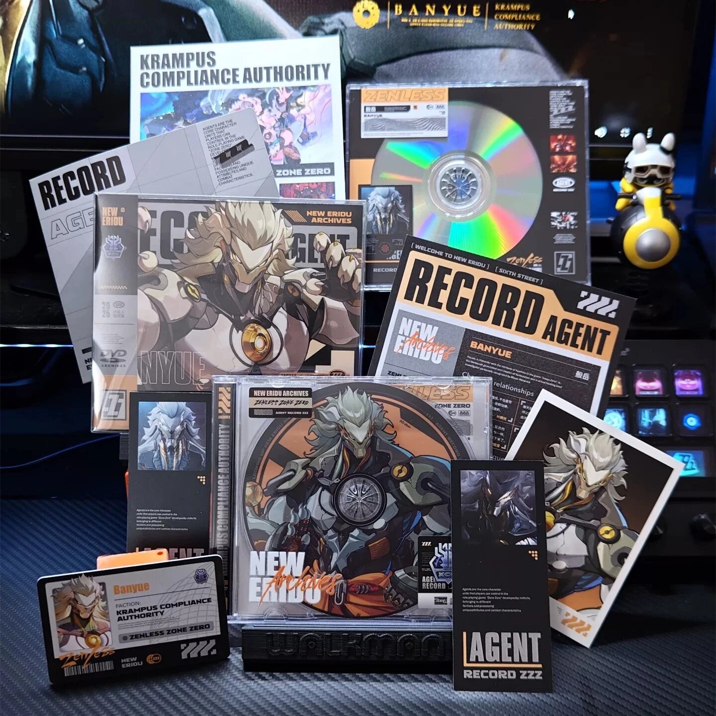 Музыкальный диск Zenless Zone Zero TAKARA TOMY Music Record CD