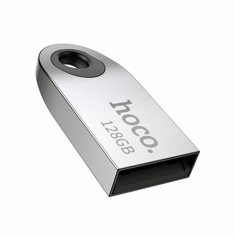 Карта памяти USB 128 Gb Hoco UD9 в блистере <серебристый>