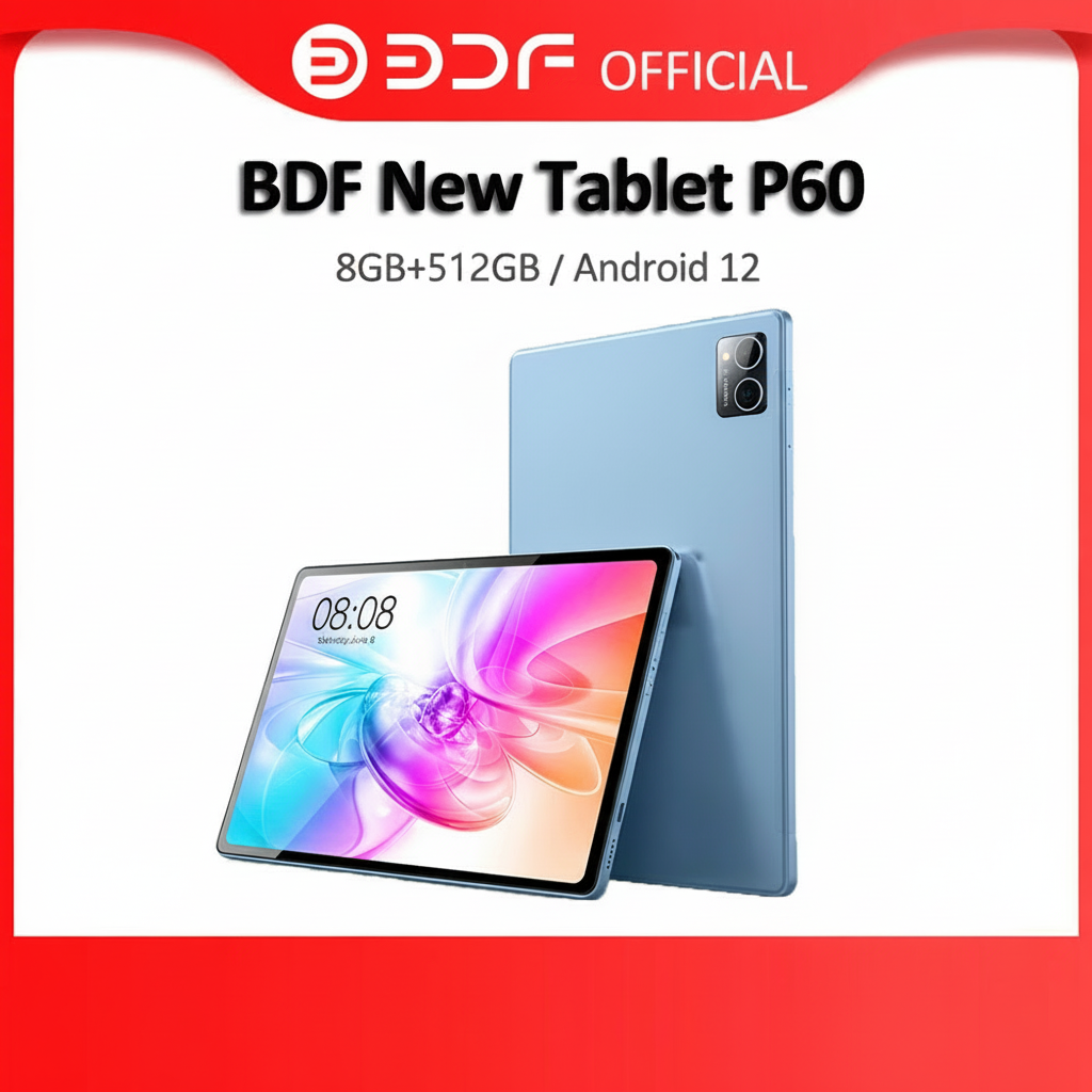 Планшет BDF, 10.36", 8/512ГБ, Wi-Fi+4G, Android