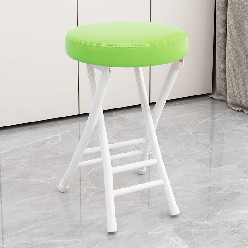 Складной стул для дома, обеденный стул, удобный стул, стул с подлокотниками, стул для общежития, стул для стола, портативный круглый стул для взрослых оптом