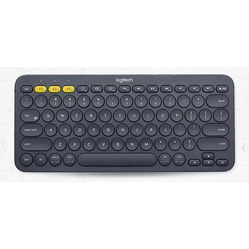 Logitech Беспроводная Bluetooth клавиатура для компьютера iPad Office Multi-Device Links