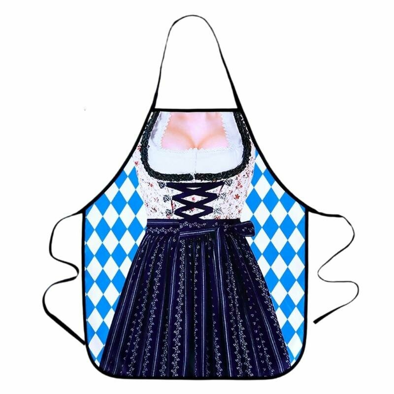 Полиэстеровый фартук с длинными рукавами водонепроницаемый, 5