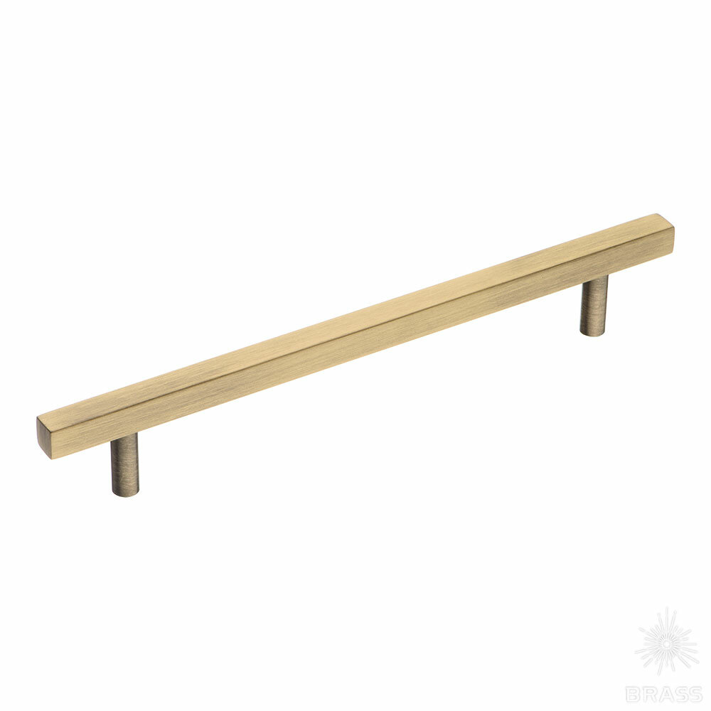 8807 0160 ABM Ручка скоба модерн, состаренная латунь 160 мм, Турция