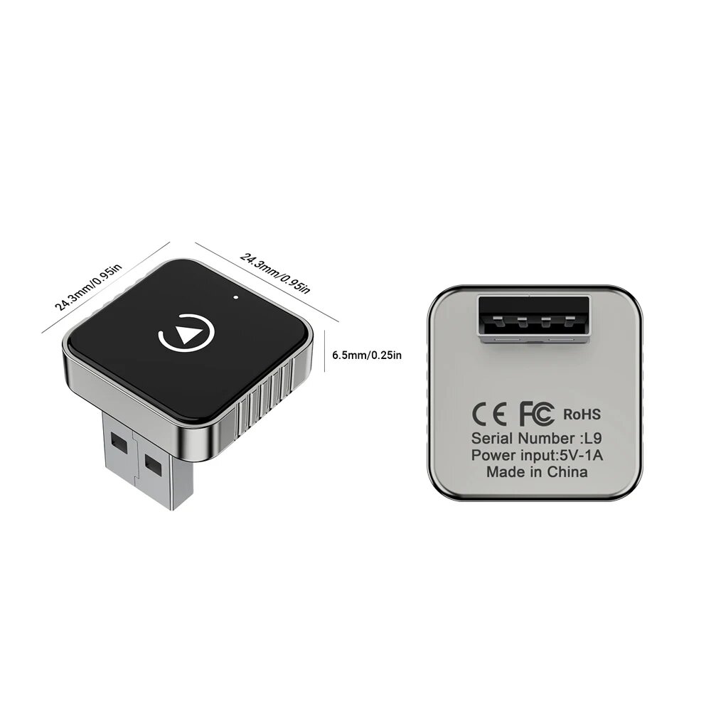 Беспроводной Адаптер XUDA CarPlay 2026 Mini USB Для Автомобилей С Проводным Apple CarPlay: Обновление И Беспроводное Подключение