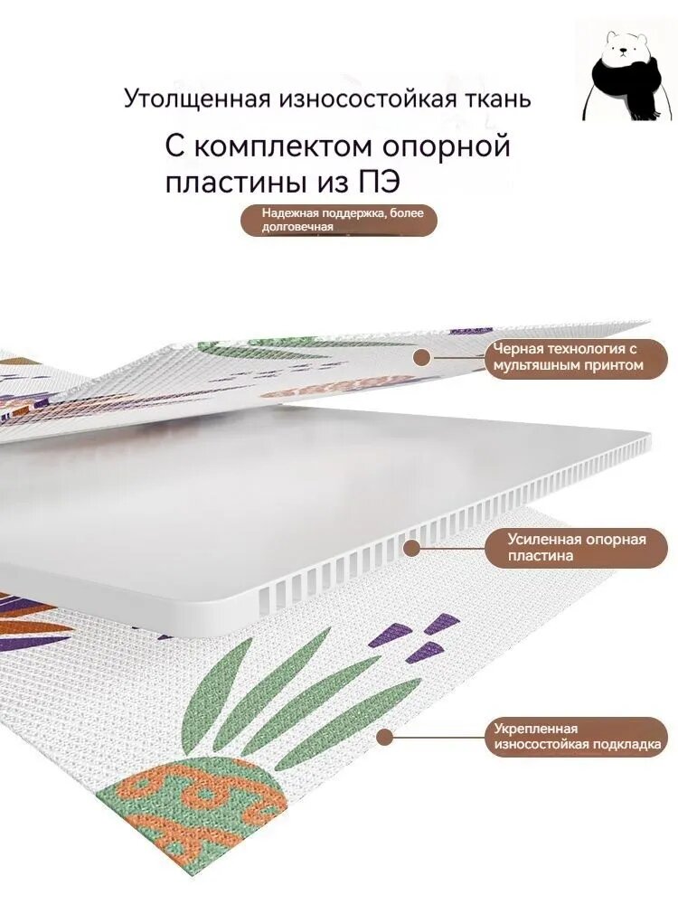 Сухой бассейн "Улыбающаяся корова" 80x80x30 см, маленький размер, для детей с рождения — фото 1