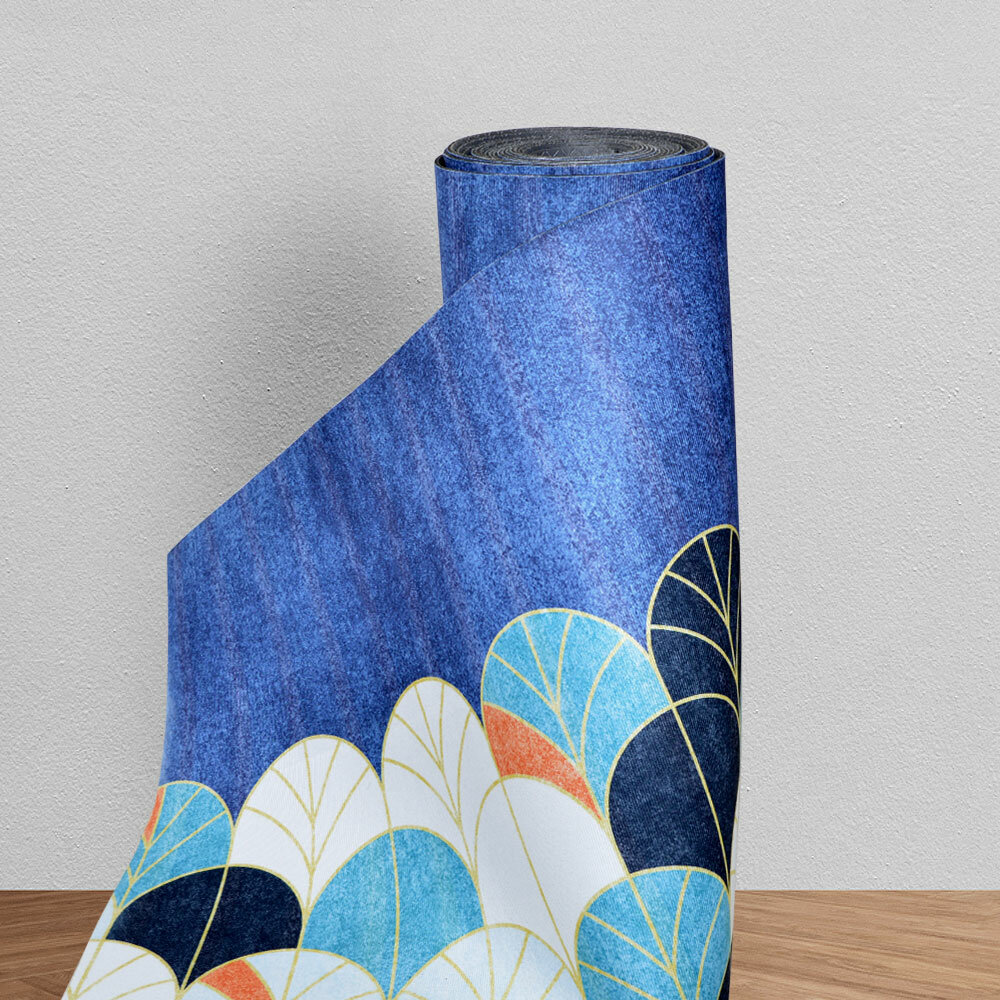 Коврик 0.8*15м в рулоне, искусственный войлок/полиэстер, основа ПВХ (силикагель), NN2025-31