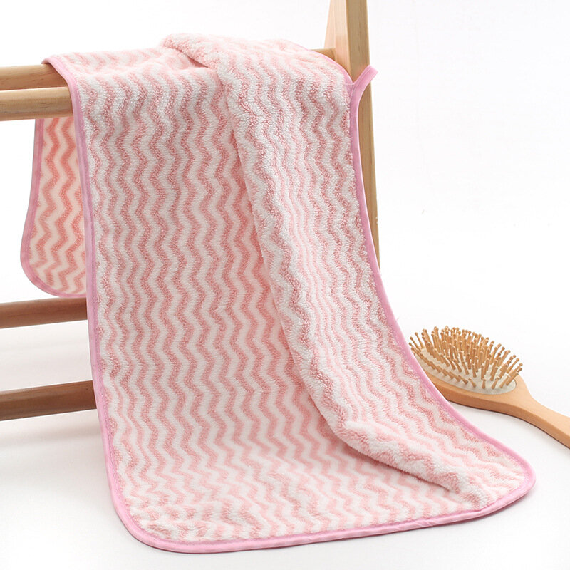 Коралловое флисовое полотенце банное полотенце костюм высокой плотности коралловый флис водяной гофрированный полотенце