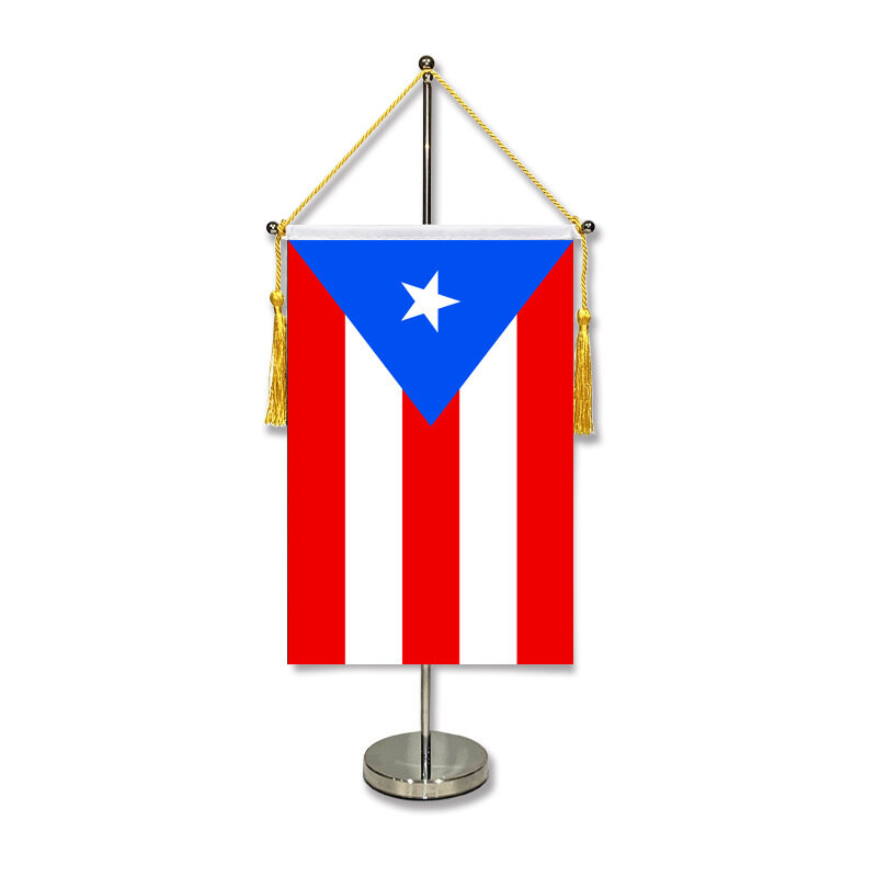 Офисный настольный декор, флаги мира, нержавеющая сталь, большой регулируемый одиночный стойка для флага, держатель флага