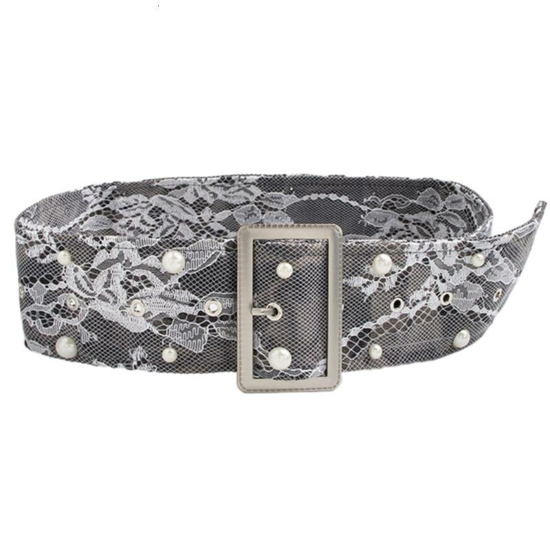 Пояса, Кружевной жемчужно-сладкий и элегантный пояс-белый