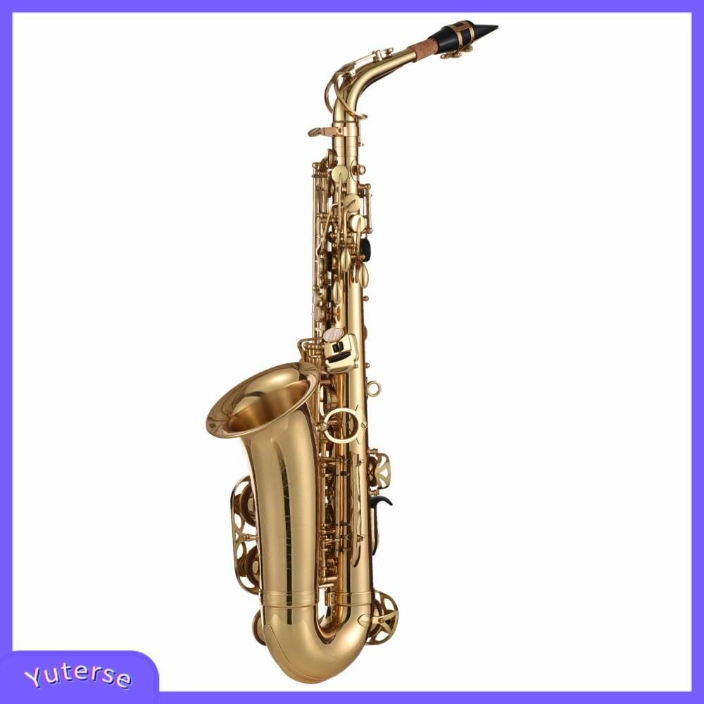 Саксофон, Альт, Латунный, Для Музыкантов, Комплект