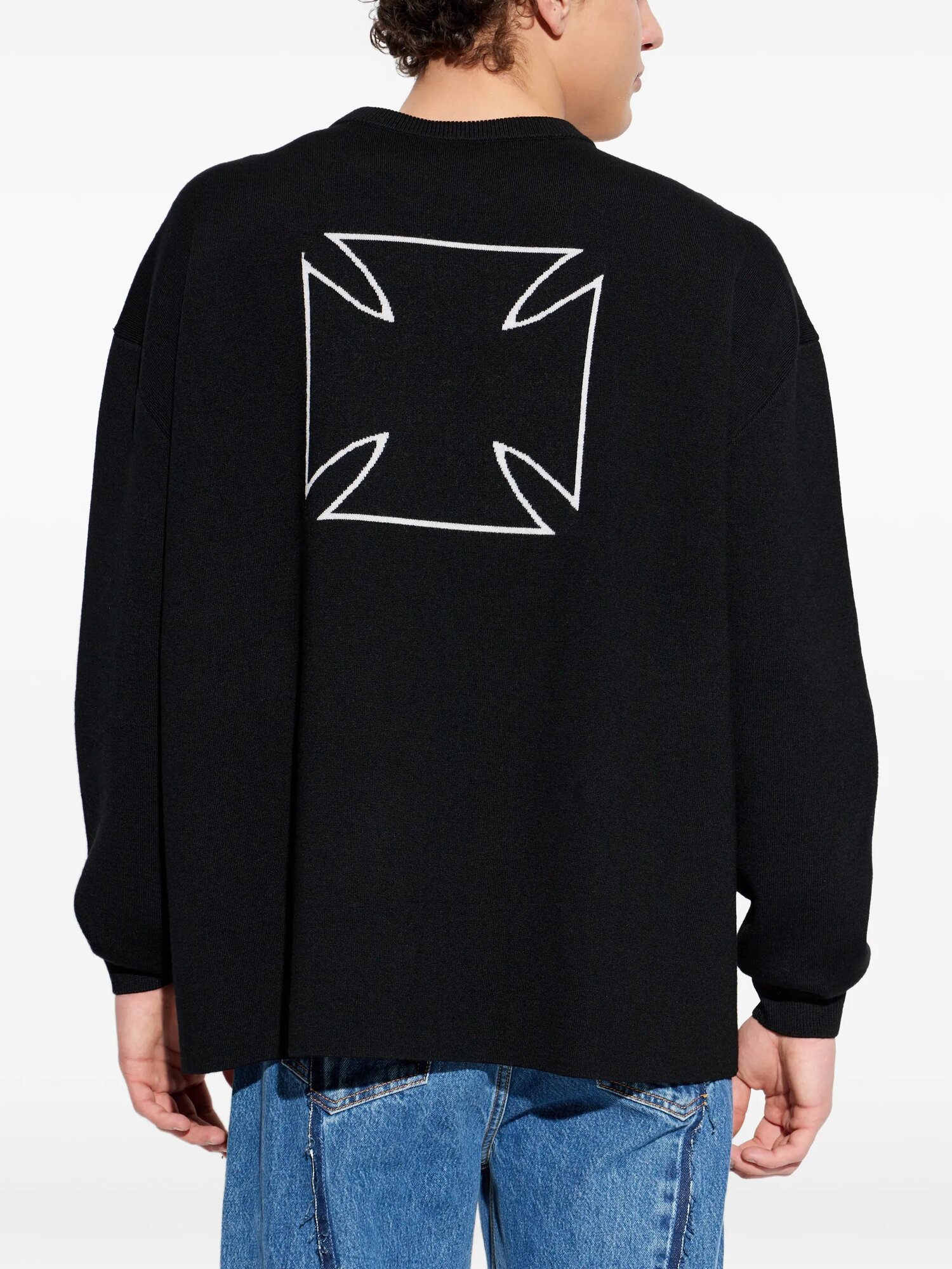 Свитер Vetements Graphic wool sweater, размер 48 — фото 1