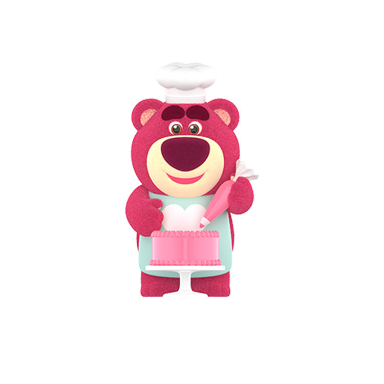 Набор коллекционных фигурок-сюрпризов POP MART Pixar Lotso Marvelous Date, Confirmed-Heart Baking (Open)