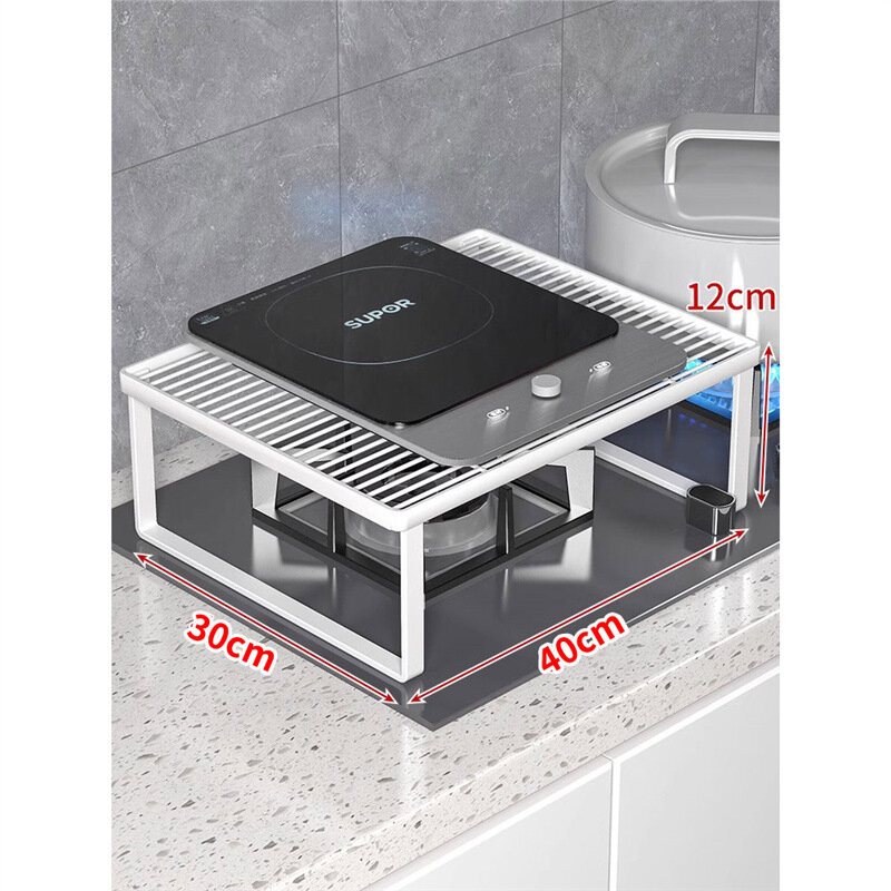 Кухонная газовая плита, подставка для газовой плиты, подставка для индукционной плиты, держатель для плиты, подставка для хранения кастрюль, необходимый предмет для дома