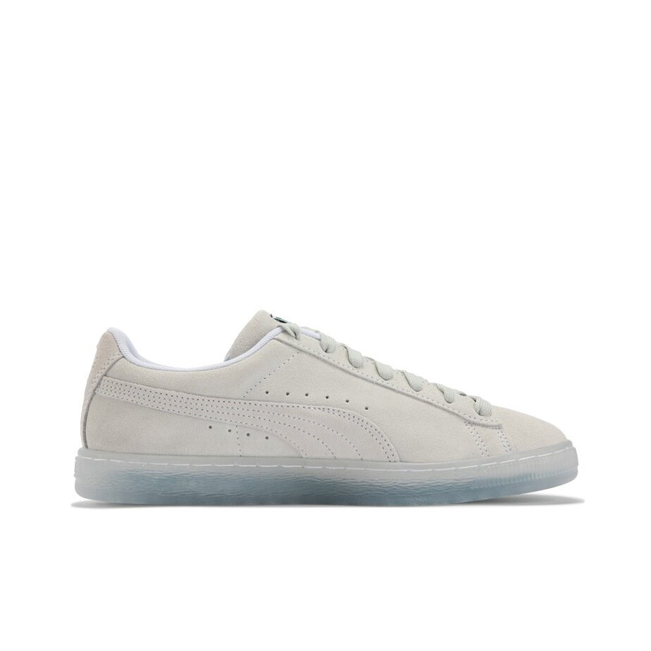 Кроссовки PUMA Suede, размер EU 35.5 стопа (22CM), белый, — фото 1