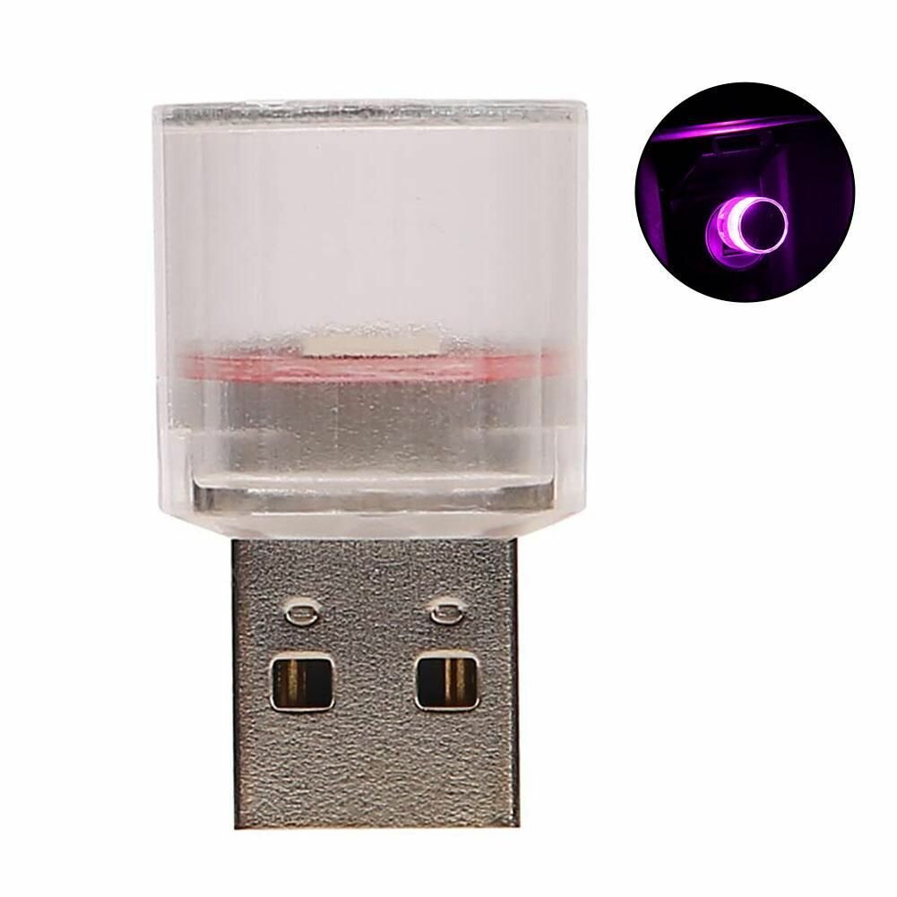 Мини-USB окружающее освещение для салона автомобиля Компьютер