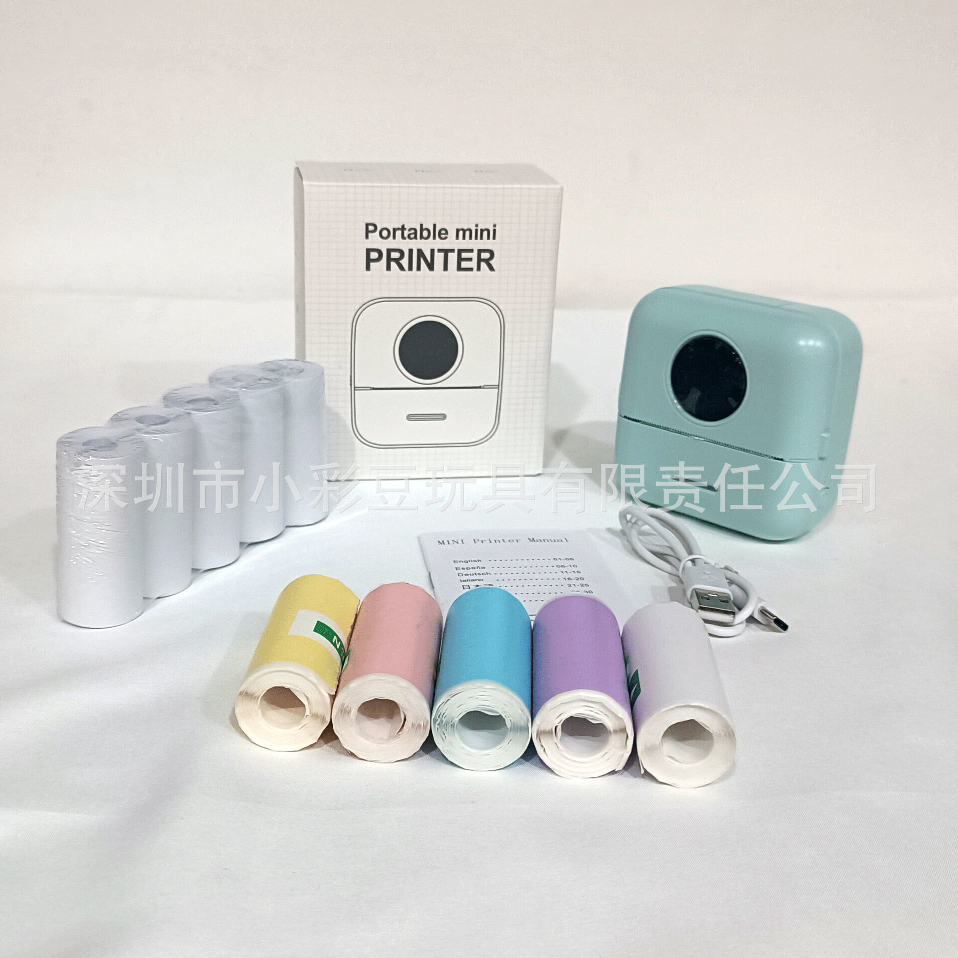 Кросс-бордерный принтер для домашнего использования, специальный для студентов, термопечать фотографий, подключаемый к мобильному телефону