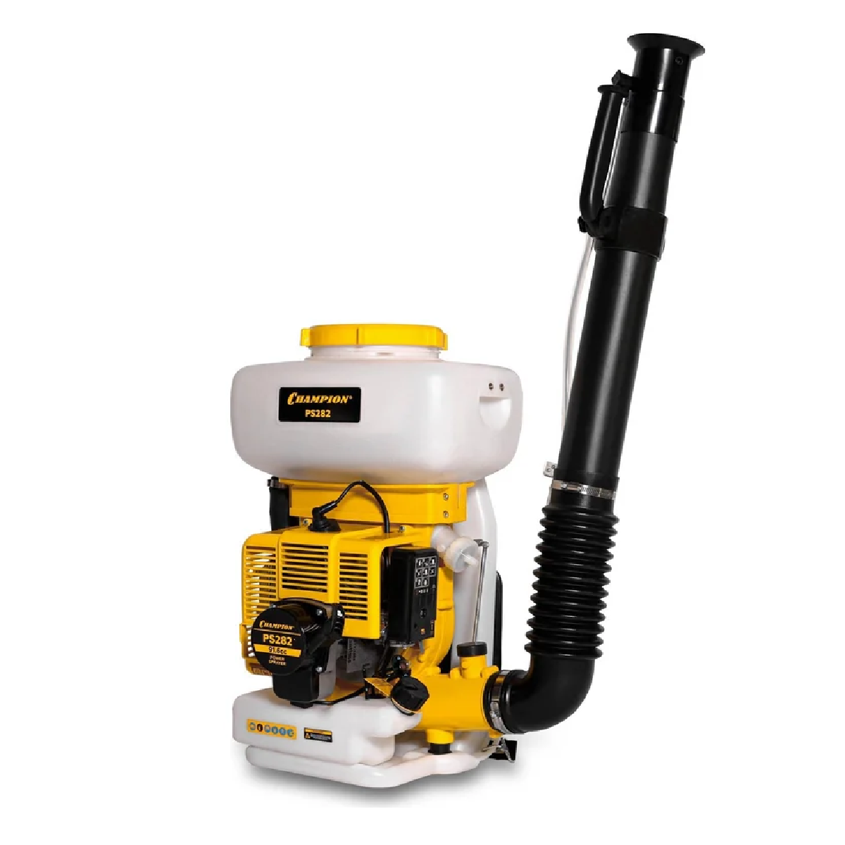 Опрыскиватель-распылитель бензиновый Champion PS282, черный/желтый