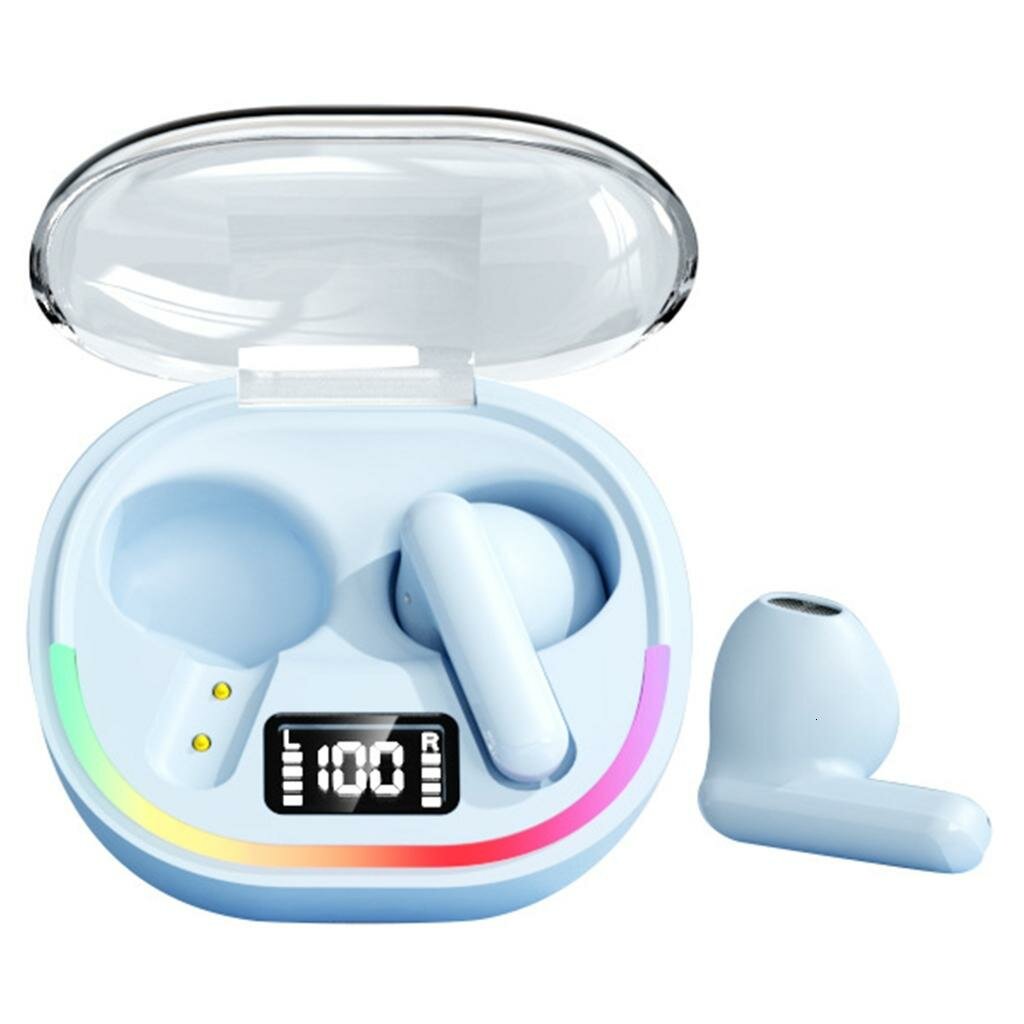 Водонепроницаемые беспроводные наушники Bluetooth 5.3, Синий