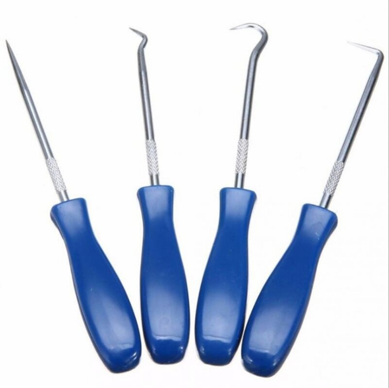 1 комплект из 4 специальных крючков для сальниковых уплотнений для ремонта автомобилей