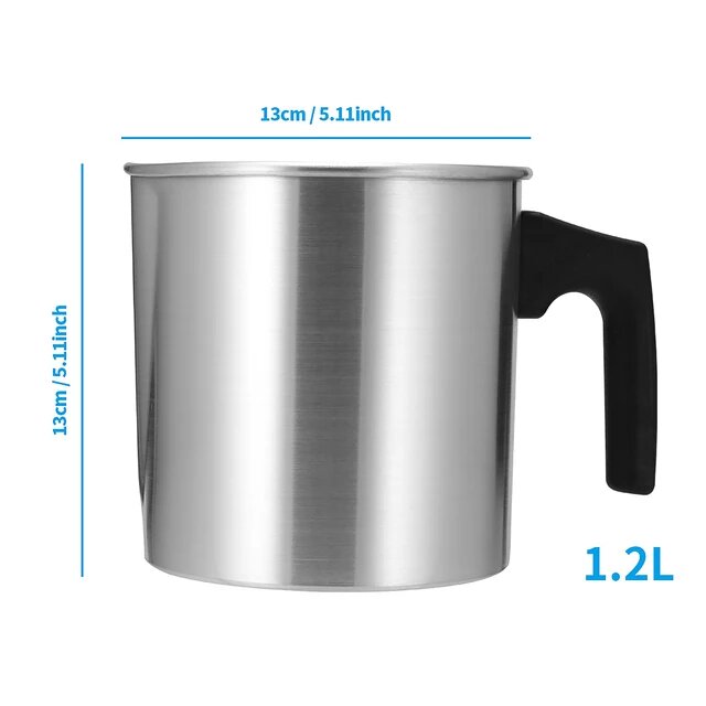 Плавильный котел из нержавеющей стали 1.2L