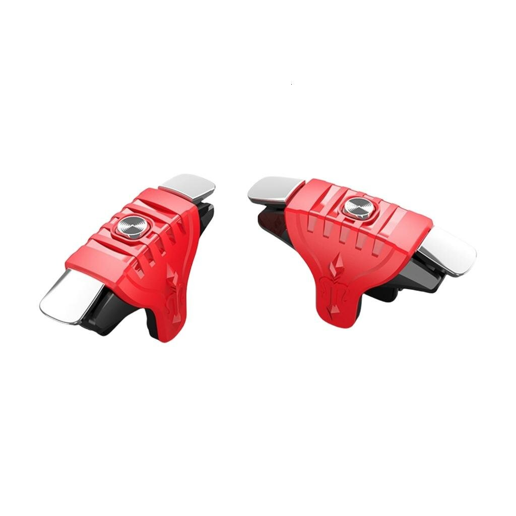 Контроллер для телефона с кнопками огня и джойстиками, F01 пара красных