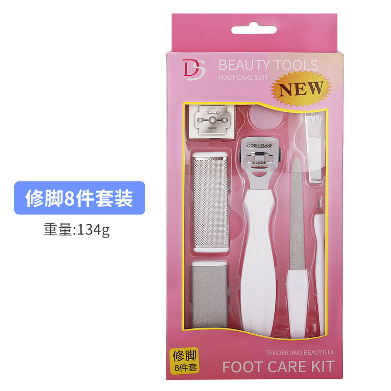 Набор для чистки ног, пилка для ног, удалитель мозолей, удалитель омертвевшей кожи, камень для ног, скребок для пяток, пилка для ног, инструмент для ухода за ногами