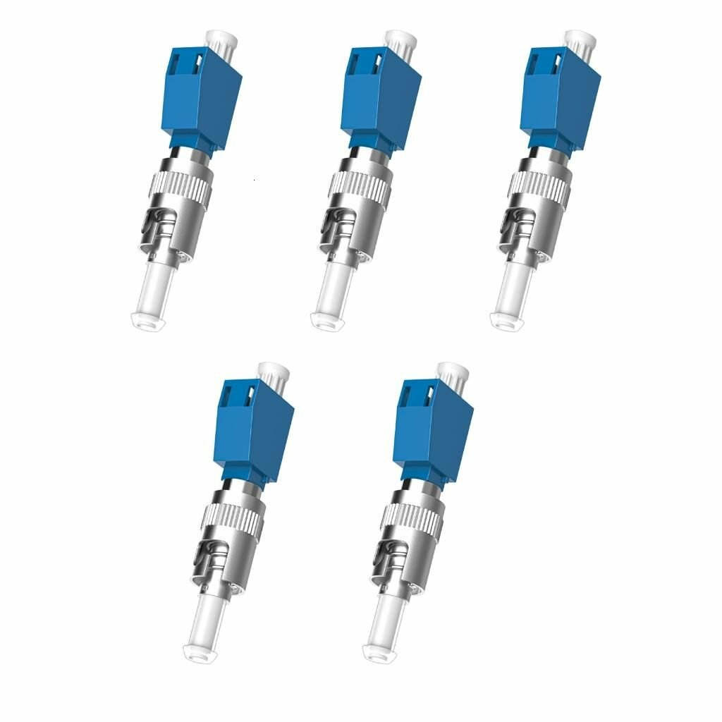 5 адаптеров для оптоволоконных адаптеров-ST male LC female