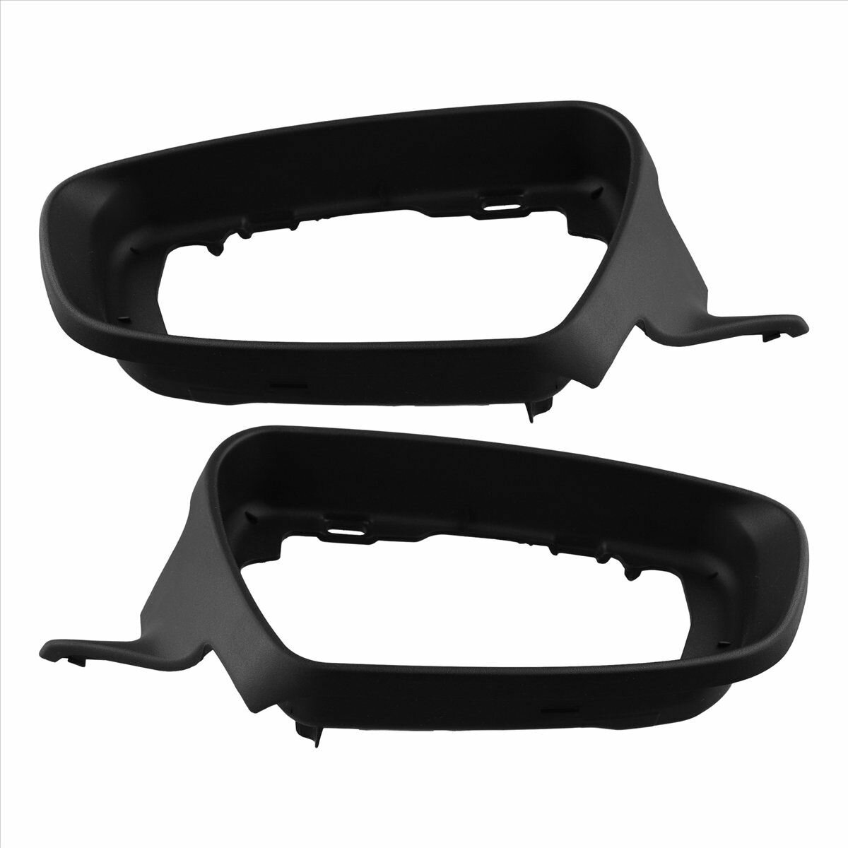 Рамка крышки бокового зеркала для Kia K3 2013-2017 и Hyundai Creta IX25 2015-2017, черная, пластик, 2 шт