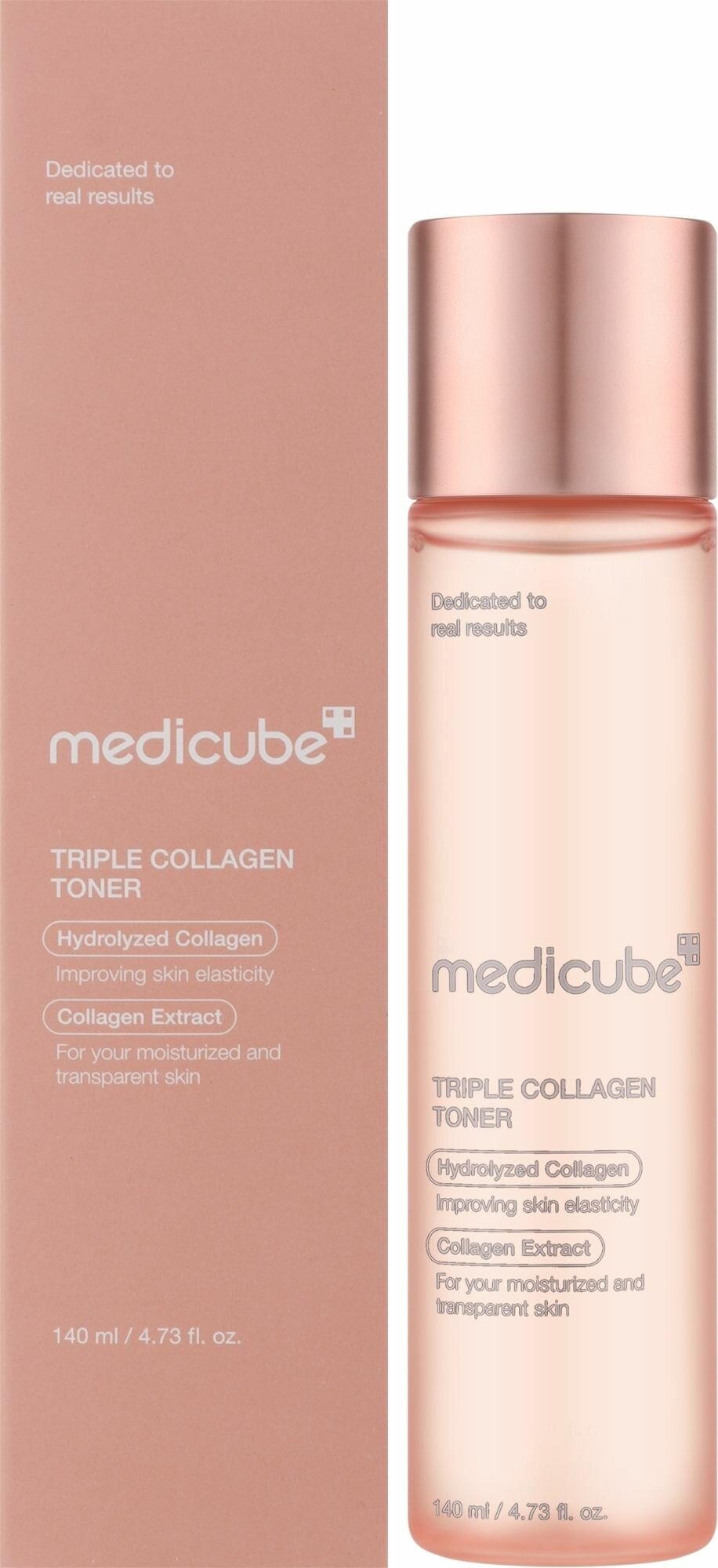 Medicube Увлажняющий тоник с коллагеном и гиалуроновой кислотой Triple Collagen Toner 140 мл