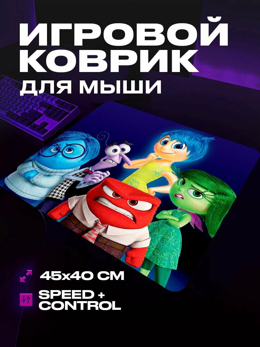 Коврик для мыши большой игровой Головоломка 45 40 аниме