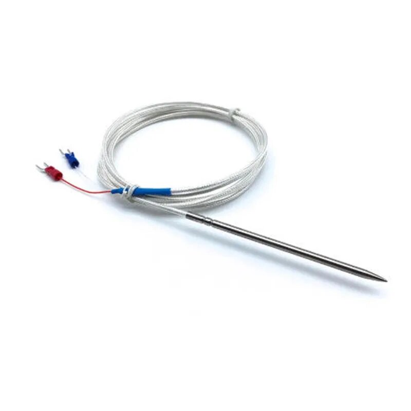 Датчик температуры игольчатый NTC10K/PT100/PT1000 4x100 мм SUS304 PT100 Cable2m