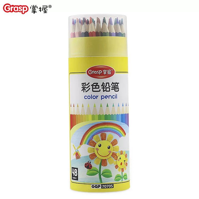 Мастер цветные карандаши, масляные цветные карандаши, набор из 24/36/48 цветов, карандаши для рисования, цветные карандаши для ручного рисования