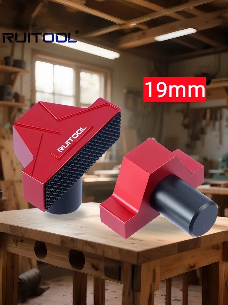 2 комплекта 19/20 мм шиповых упоров для столярного стола, быстросъемные настольные шиповые упоры с нескользящей накладкой