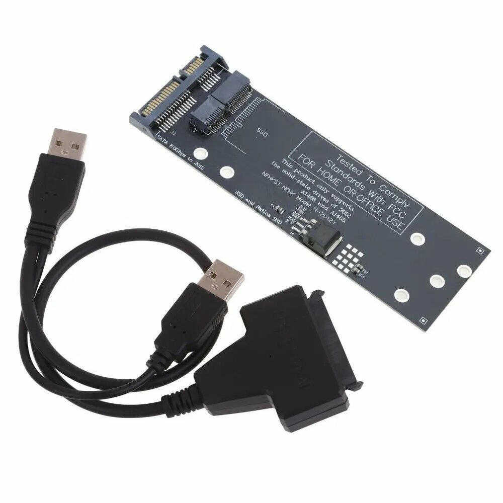 2012 Жесткий диск Apple к кабелю для передачи данных SATA + USB