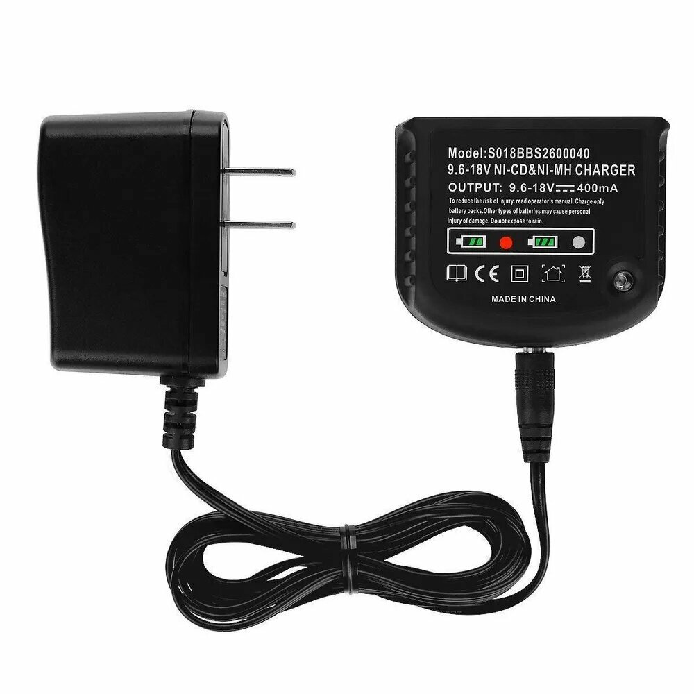 Зарядное устройство 9.6V-18V для Black and Decker Зарядное устройство Black & Decker Ni-Cd Ni-Mh A18 Hpb18 A14 Hpb14 A12 Hpb