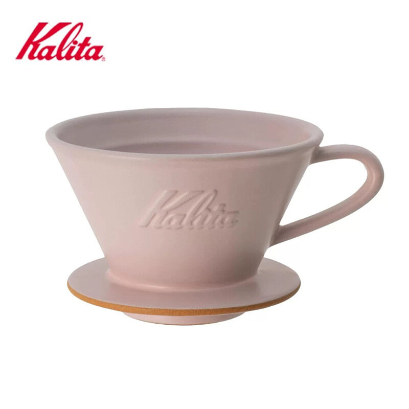 Оригинальный японский фильтр для кофе KALITA, корзинного типа, керамический, 185MI, Mino Ware, 3-отверстный фильтр для кофе