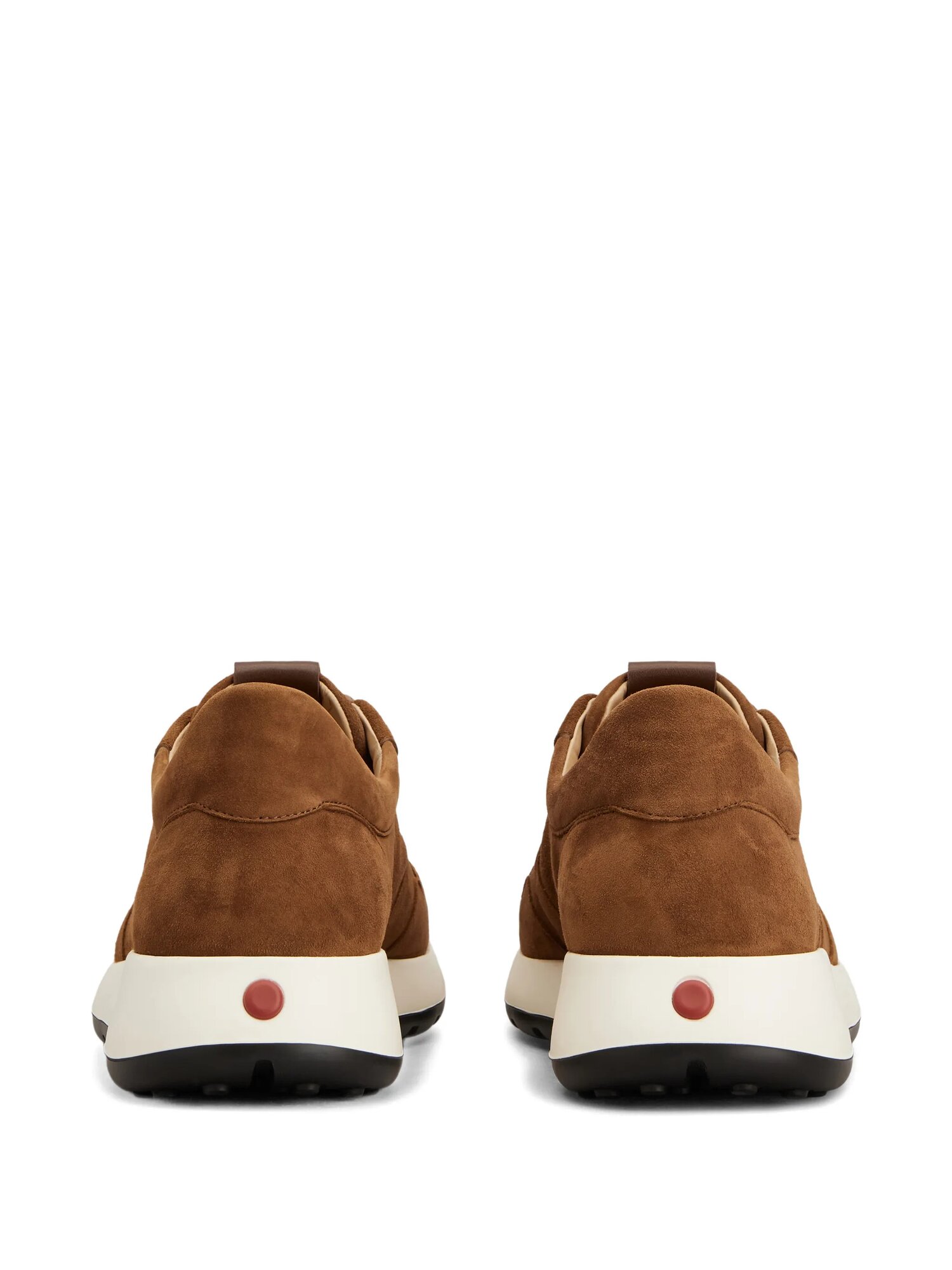 Кроссовки Tod's Red Dot, размер 9, коричневый/серый/оранжевый — фото 1