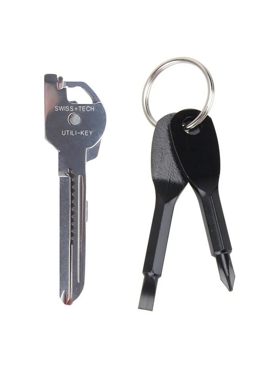 Мультитул-брелок EDC (6 в 1 + черный 1 шт)