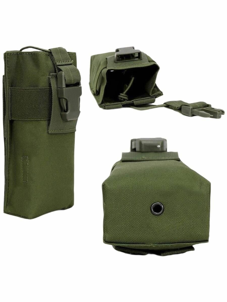 Сумка чехол для рации на Тактическая сумка чехол для рации Baofeng Retevis Kenwood и других, универсальный подсумок для радиостанции, Multicam (мультикам)