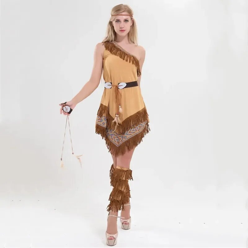 Костюм индейской принцессы Поcahontas Style-2