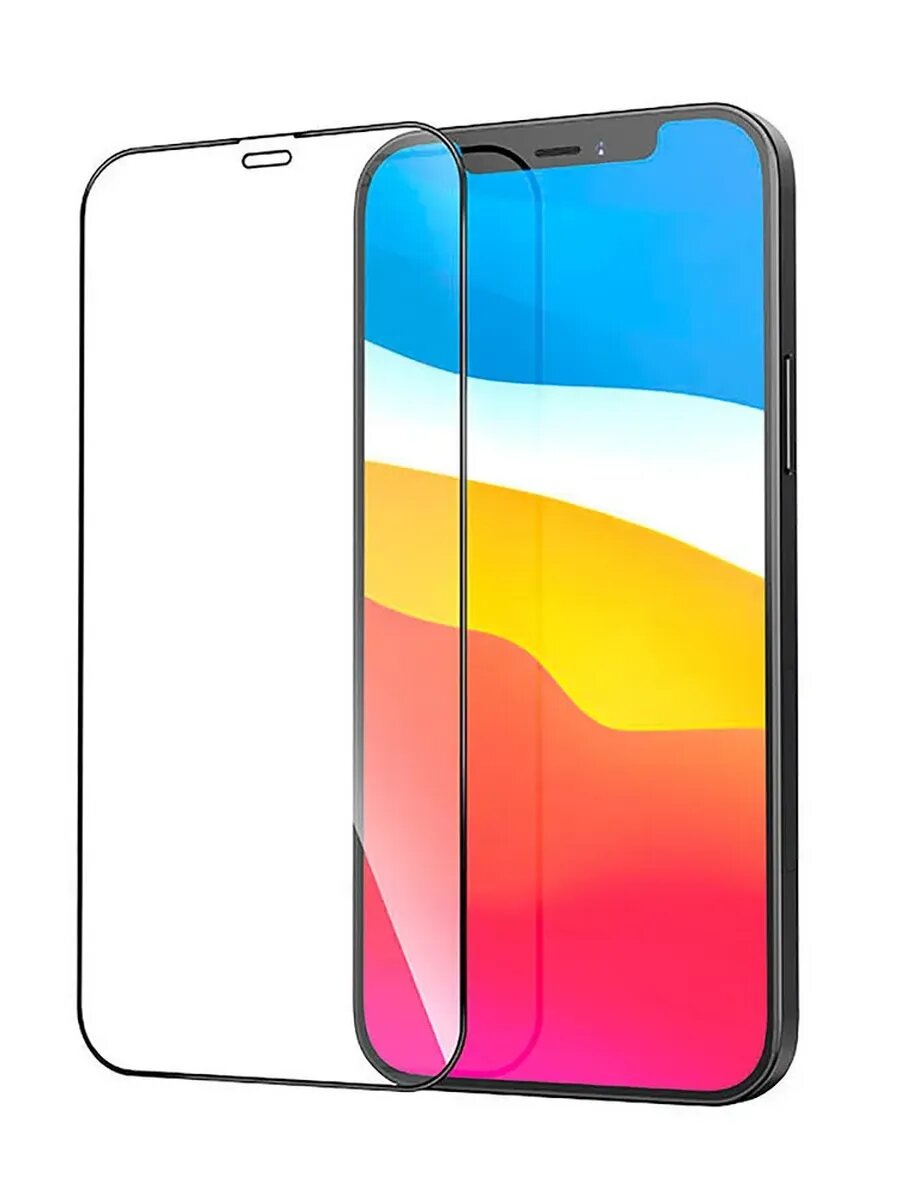 Защитное стекло Hoco G1 iPhone 12 Mini, ударопрочное, 3D, цвет черный