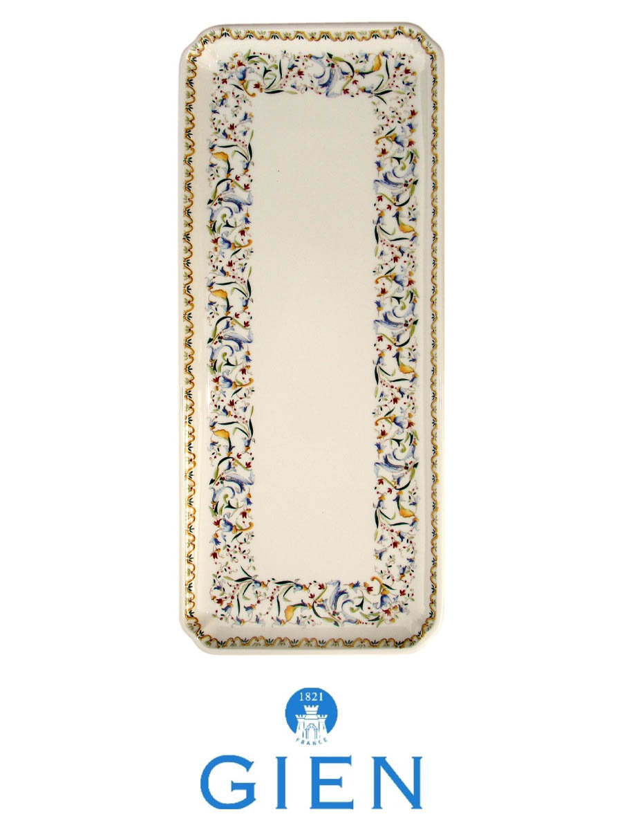 Блюдо прямоугольное Gien Toscana, фаянс, Франция, коллекция Toscana