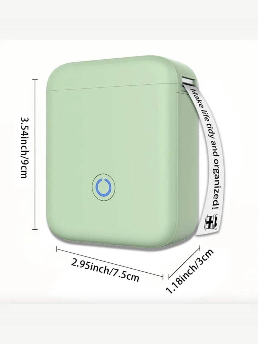 Термопринтер для этикеток, мини принтер с Bluetooth для смартфона