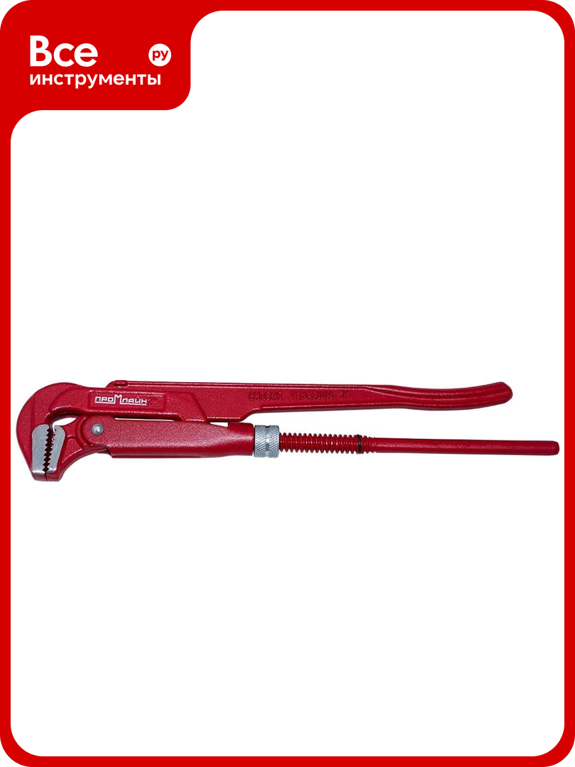 Ключ Промлайн трубный рычажный КТР №1 90 град, длина 320мм, раскрытие губок 40мм ПЛ03115011_023