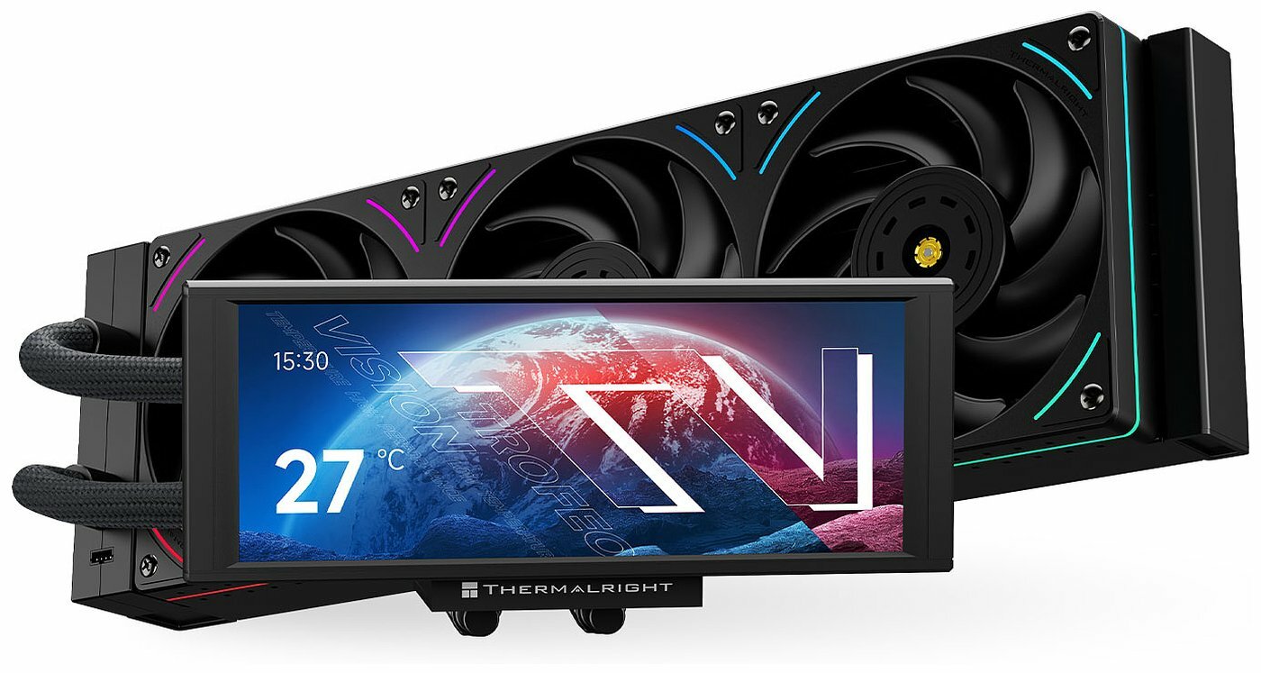 СЖО для процессоров Thermalright Trofeo Vision 360 (T-VISION-BL-360-ARGB)