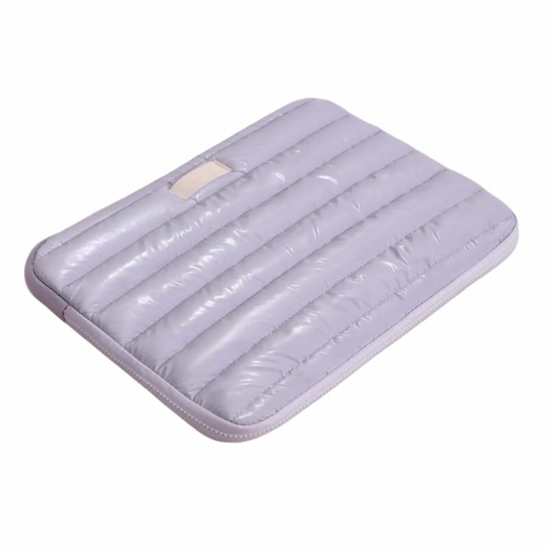 Сумка для ноутбука из стеганой пуховой ткани-фиолетовый