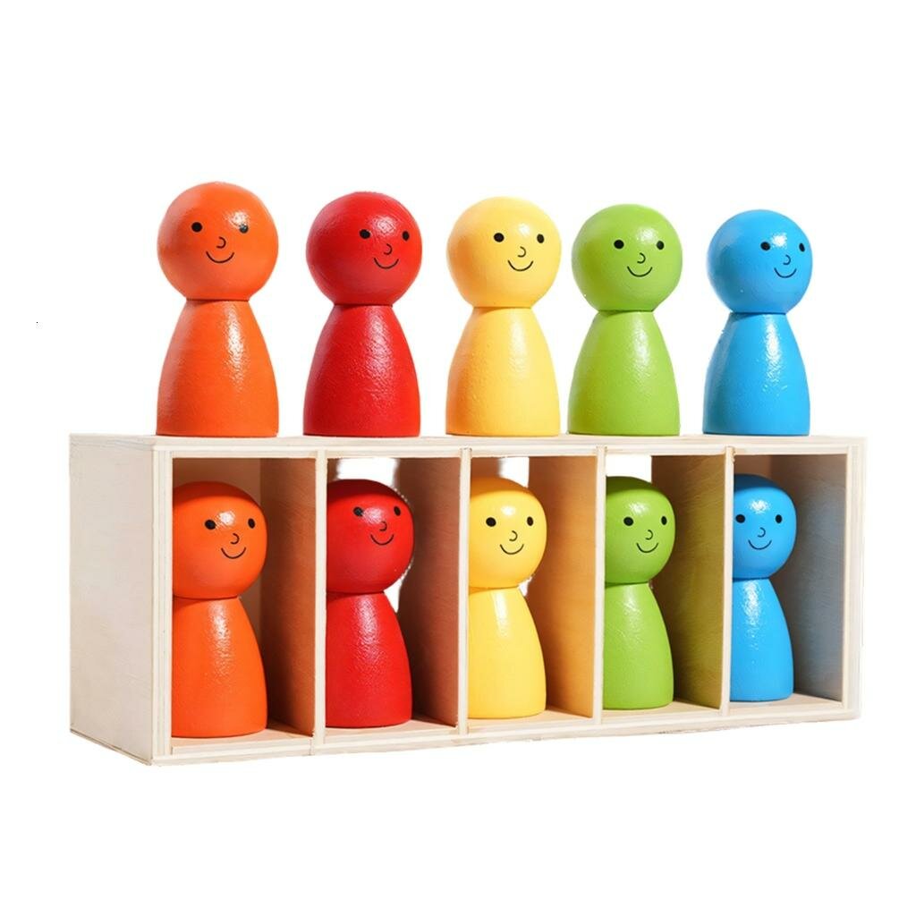 Деревянная настольная игра «Цвета», 3