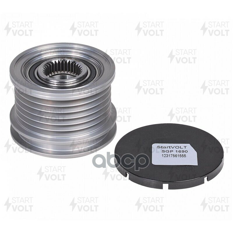 Шкив генератора Citroen C4 I 08--, C4 II 09--, Peugeot 207 07--, 308 II 13--, 508 10-- 1.4i