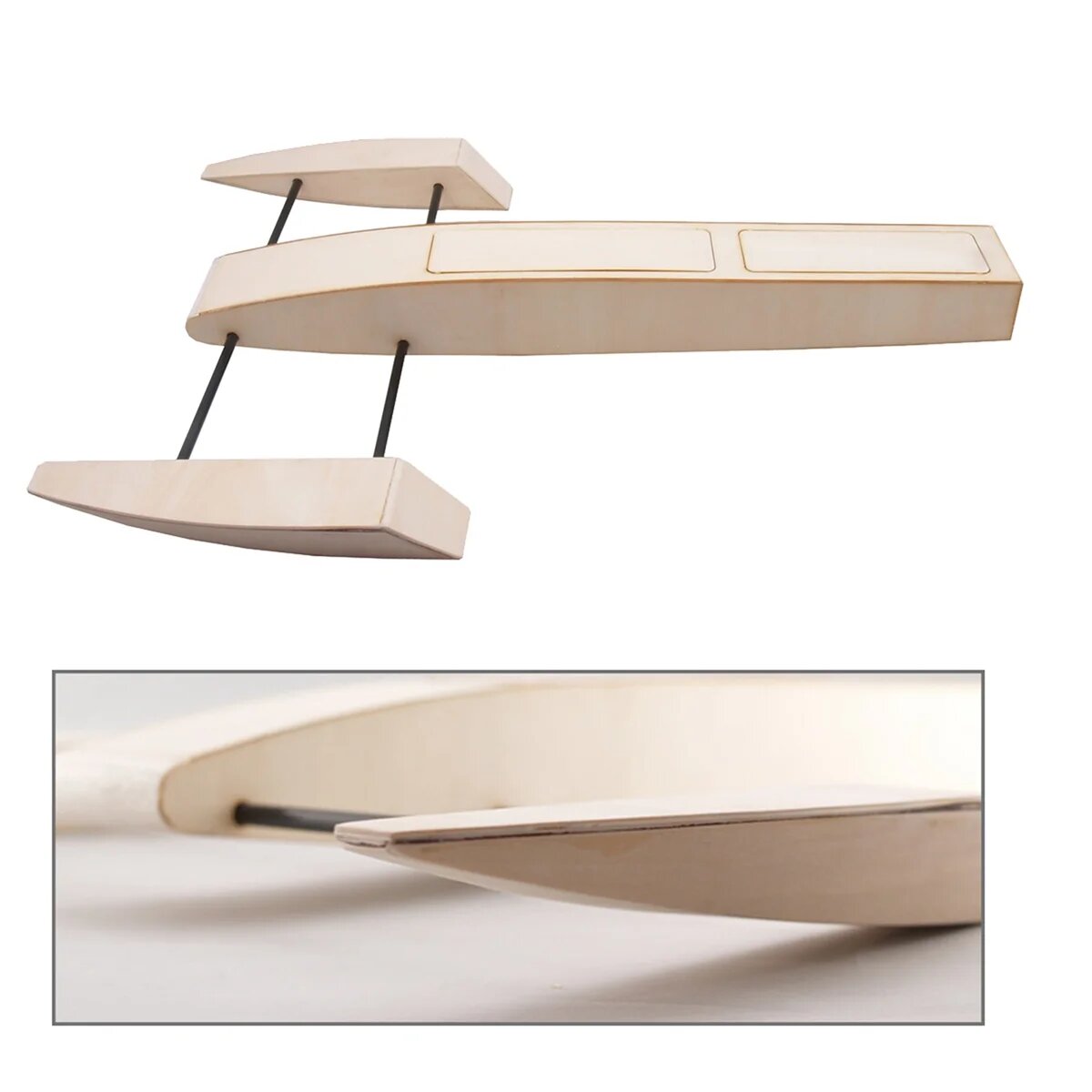 Скоростная лодка BFYL-RC, деревянный спонсон, наборы моделей скоростной лодки с креветками, радиоуправляемый скоростной катер с дистанционным управлением, одна модель