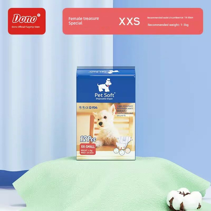 PetSoft менструальные штаны для собак, подгузники для собак, мужчин, домашних животных, менструальная гигиена,